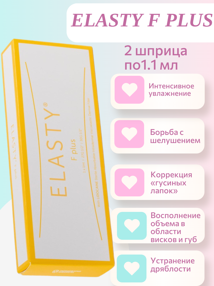 Сыворотка для губ и лица Elasty F Plus (сыворотка эласти ф плюс) 2.2