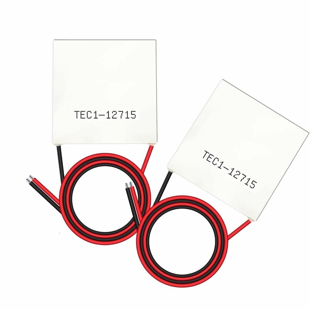 Пластина Пельтье TEC1-12715, 12 В, 15 А, 2 шт.