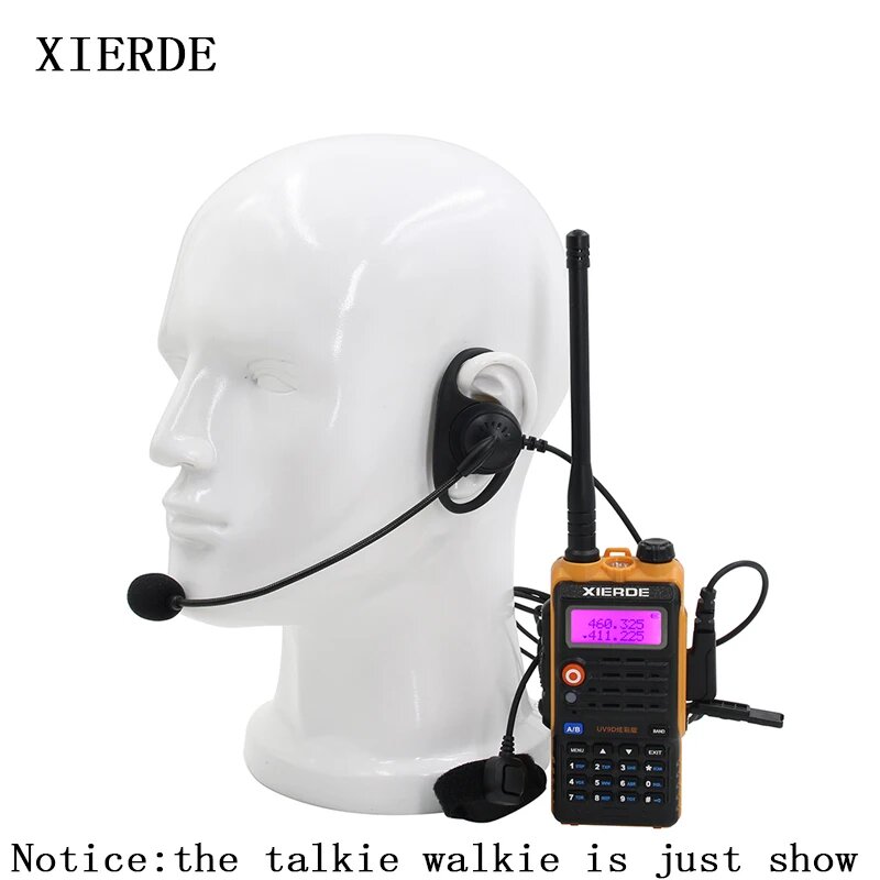 Тактическая гарнитура для рации Baofeng Kenwood