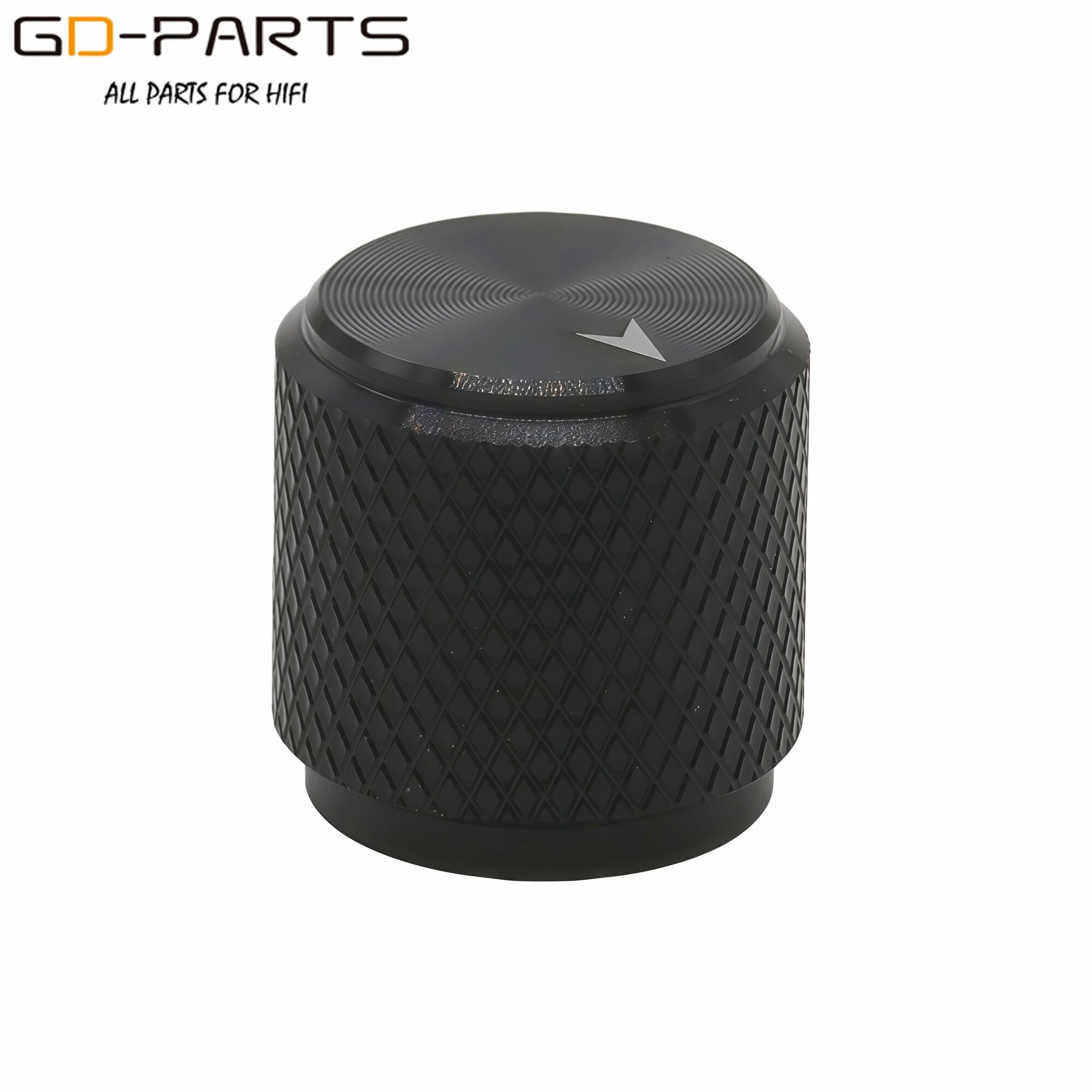 Кнопка потенциометра GD-PARTS черная 13x13 мм