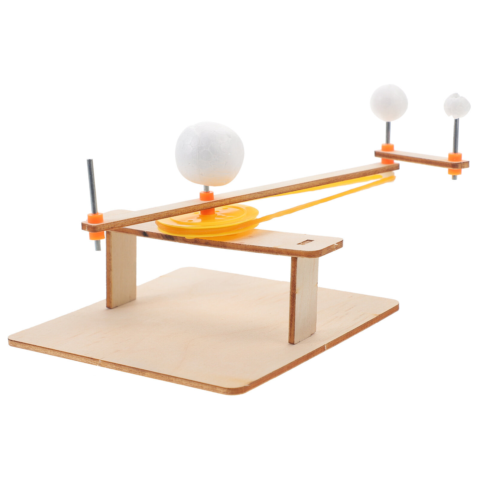 Модель Солнечной Системы Из Дерева, Образовательная Игрушка, Демонстрация Революции Луны, 1 Комплект