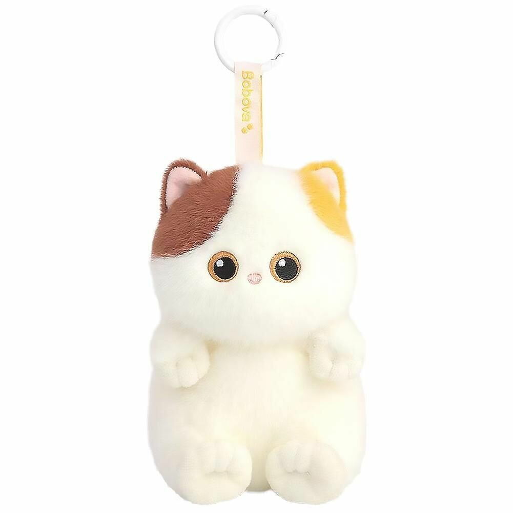 Мягкая игрушка-брелок, котик-подвеска, чёрный кот