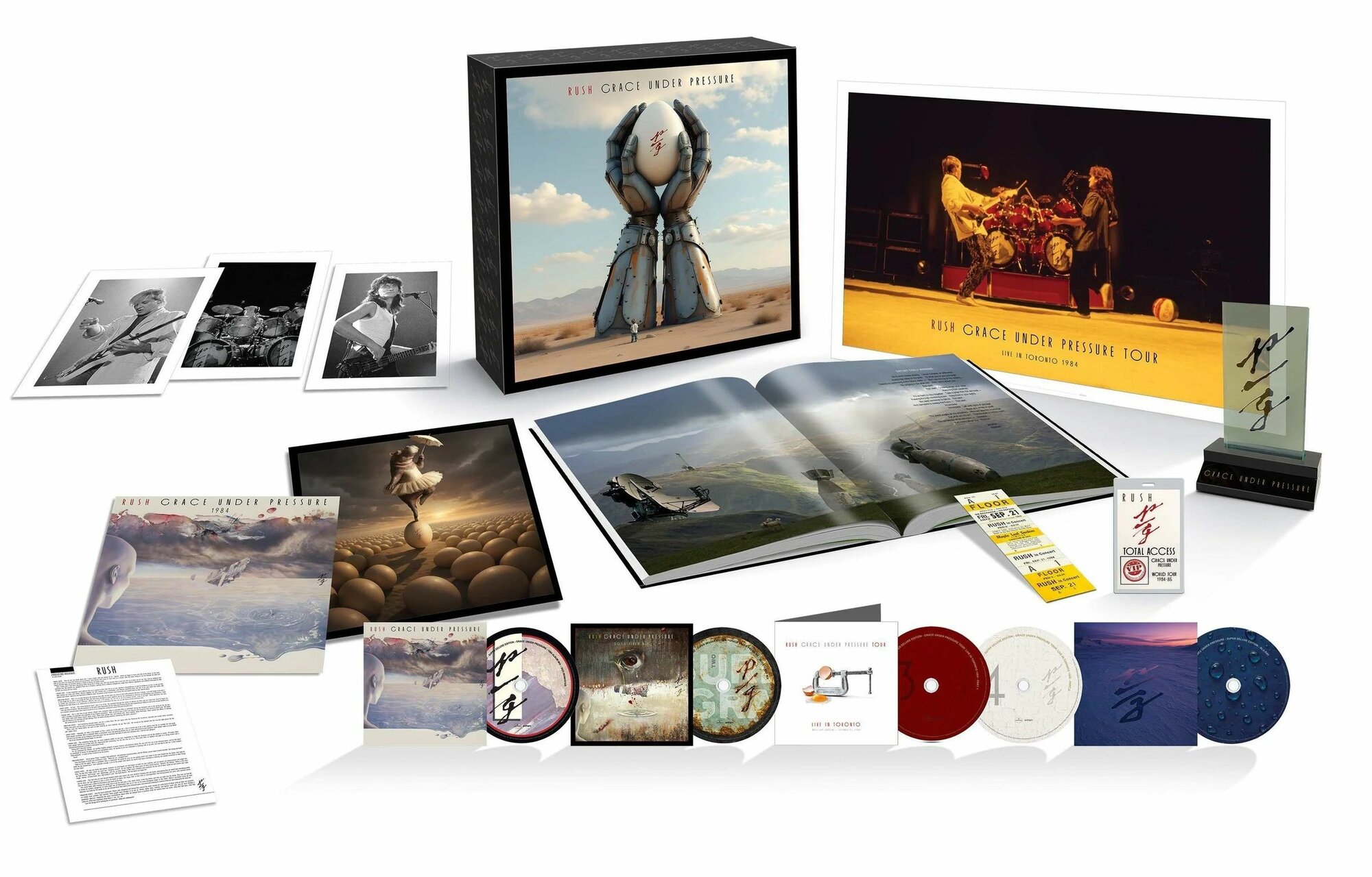 CD диск Rush - Grace Under Pressure (4CD+BR-A) Limited, 2026