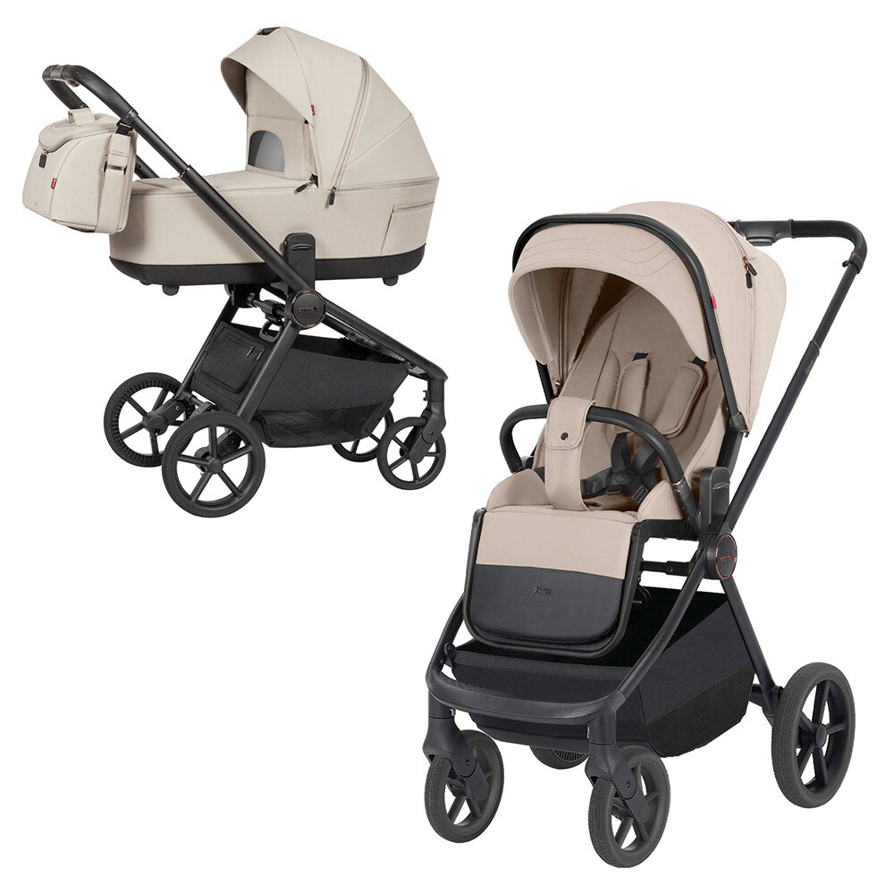 Детская коляска 2в1 Carrello Epica, цвет Almond Beige (Бежевый), артикул производителя CRL-8510