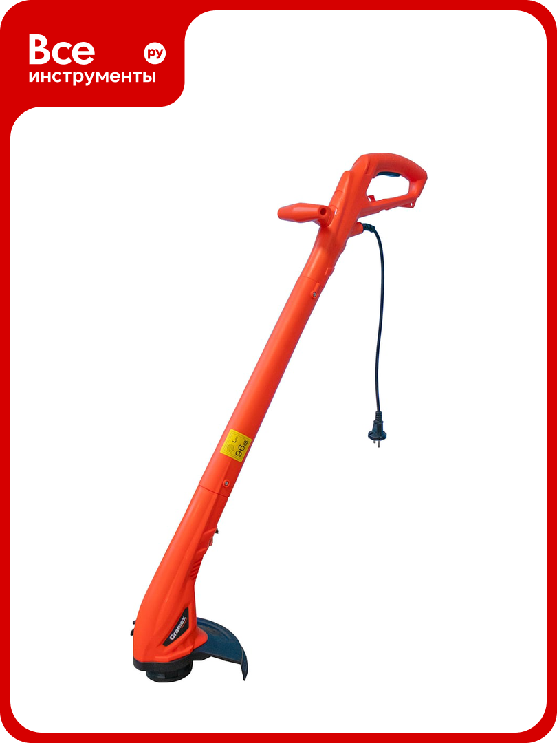 Триммер электрический Gramex GM-380 380 Вт, ширина скашивания 22 см, леска 1.0-1,3 мм 1/12 020065