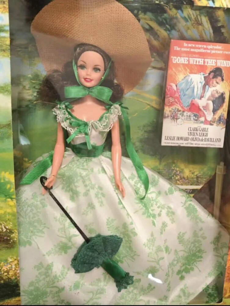 Barbie Gone With The Wind Scarlett 1994 Унесенные ветром кукла Скарлетт Барби