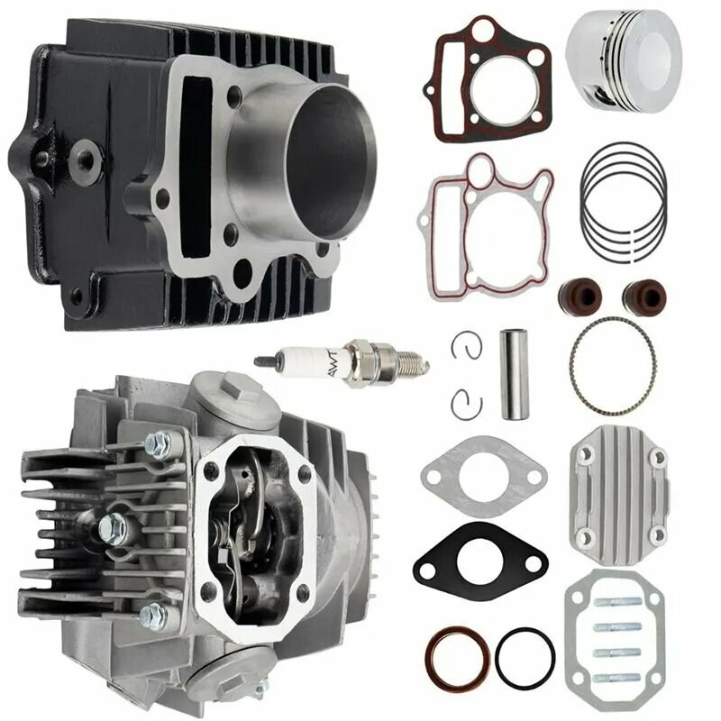 Комплект поршневой головки цилиндра 52,4 мм для мотоцикла 110 WS110 C110 110cc ATV UTV