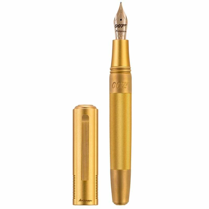 Перьевая ручка Montegrappa 007 Goldfinger Special Issue Anniversary Edition M. Артикул 007-G-FP-M