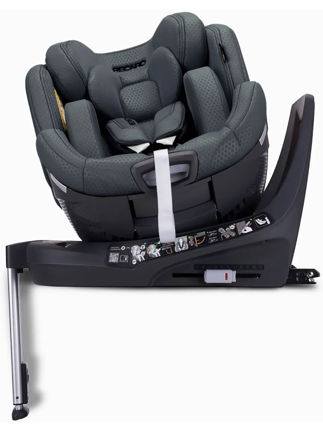 Автокресло 0+/1/2 Recaro XENON 1, серый (gallant grey), с рождения до 7 лет, до 21 кг (40 до 125 см)