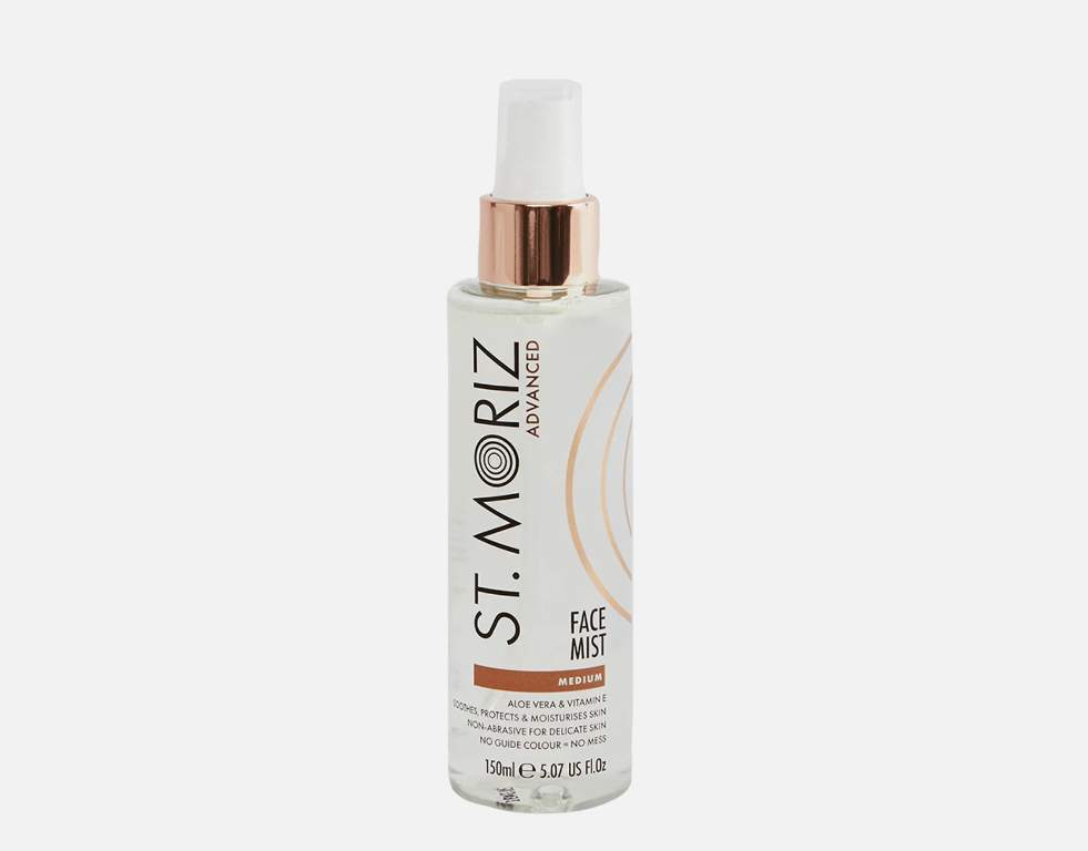 Автобронзант ST. MORIZ Advanced Face Mist, для лица, с витамином Е, алоэ вера, 150мл
