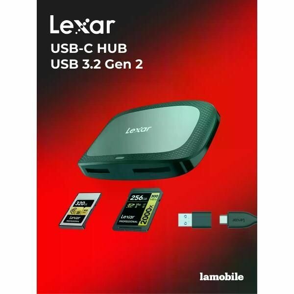 Картридер Lexar Картридер Lexar CFexpress Type A/SD USB 3.2 Gen 2