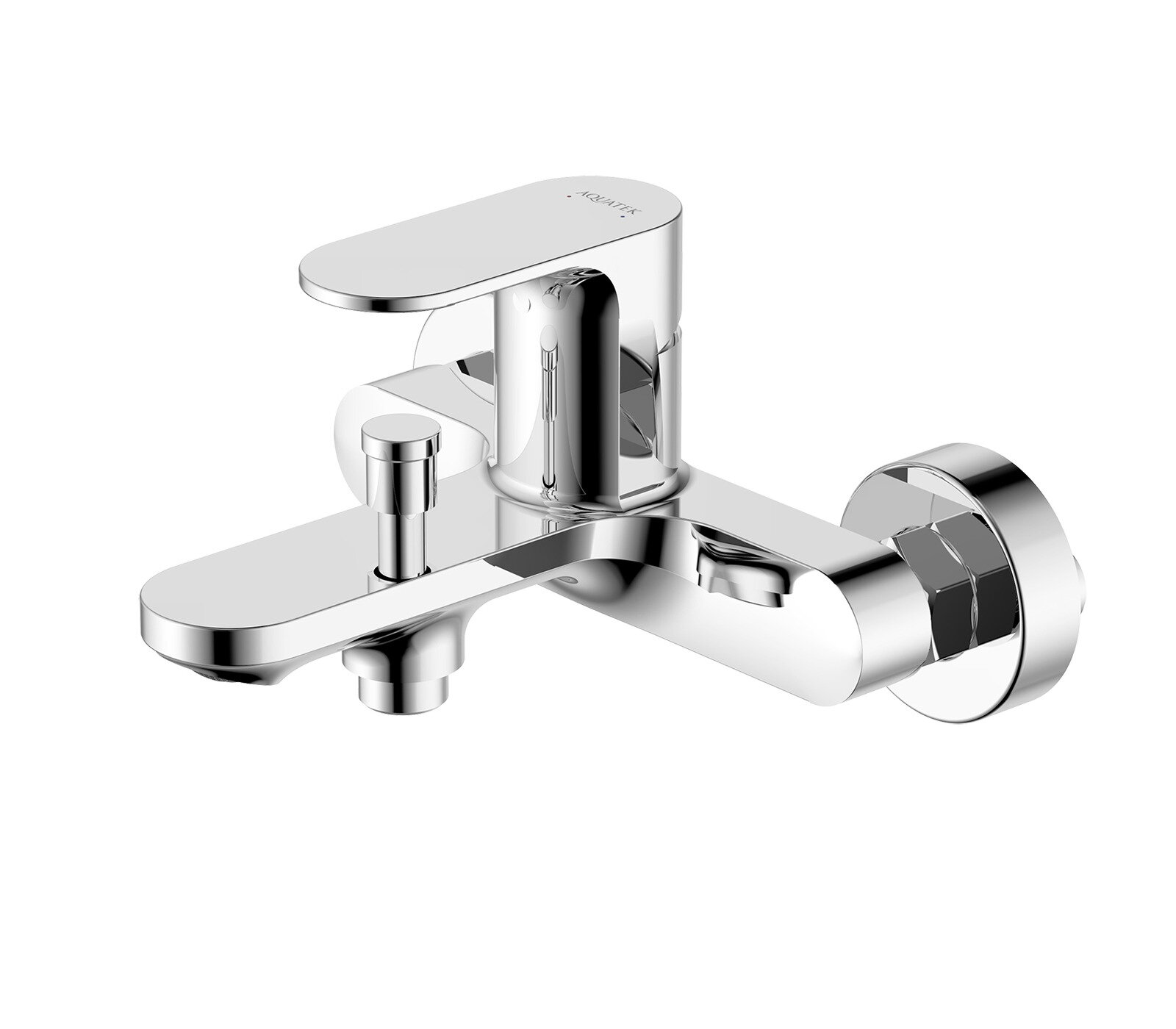 Смеситель для ванны Aquatek Альфа, хром AQ1940CR