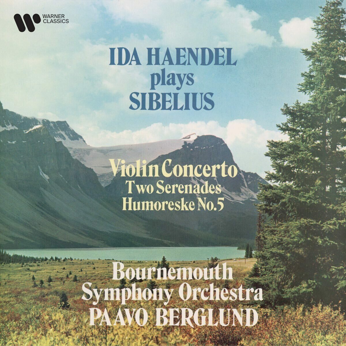 Sibelius-Violin Concerto/Two Serenades/Humoreske No.5-Ida Haendel (1976) < 2021 Warner LP EC (Виниловая пластинка 1шт) Ян Сибелиус