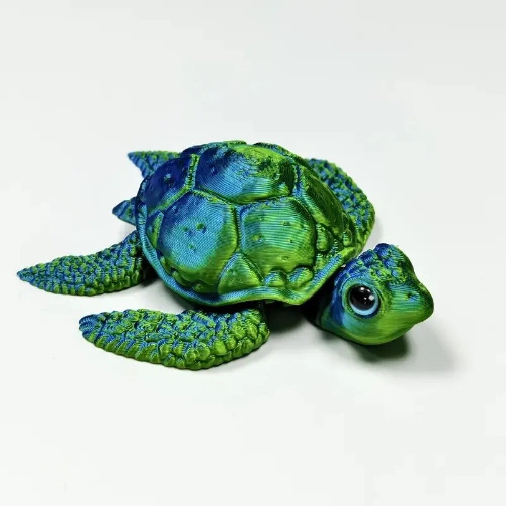 3D-фигурка черепахи, цвет B, 8,5 см