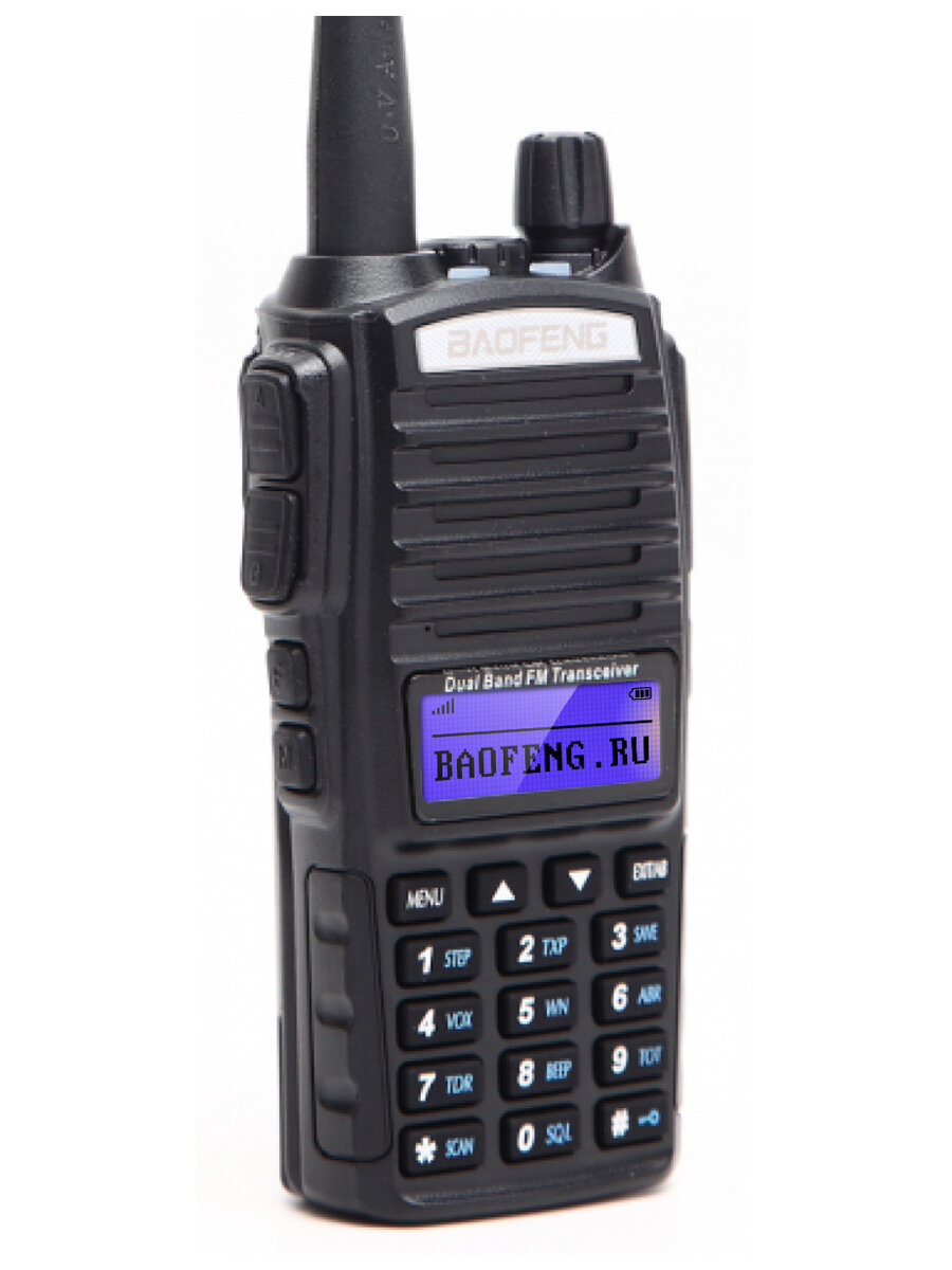 Радиостанция Baofeng UV-82 8W Type-C аналоговая, 8 Вт, 2800 мАч, IP54, 136-174 МГц, 400 - 520 МГц — фото 1