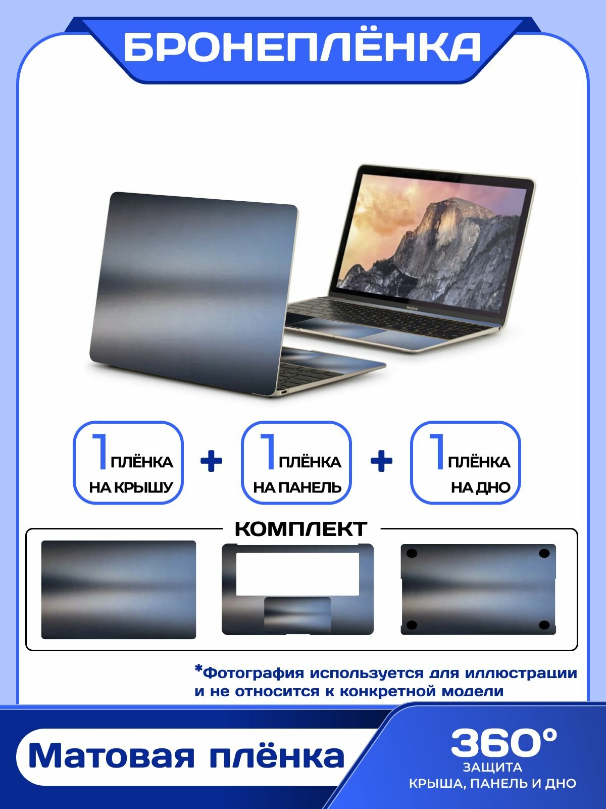 Виниловая наклейка для MacBook Air 13.6 A3240