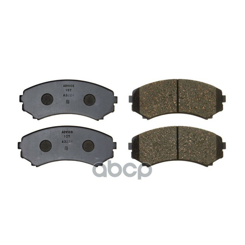 Дисковые тормозные колодки ADVICS передние ADVICS арт. D1N003