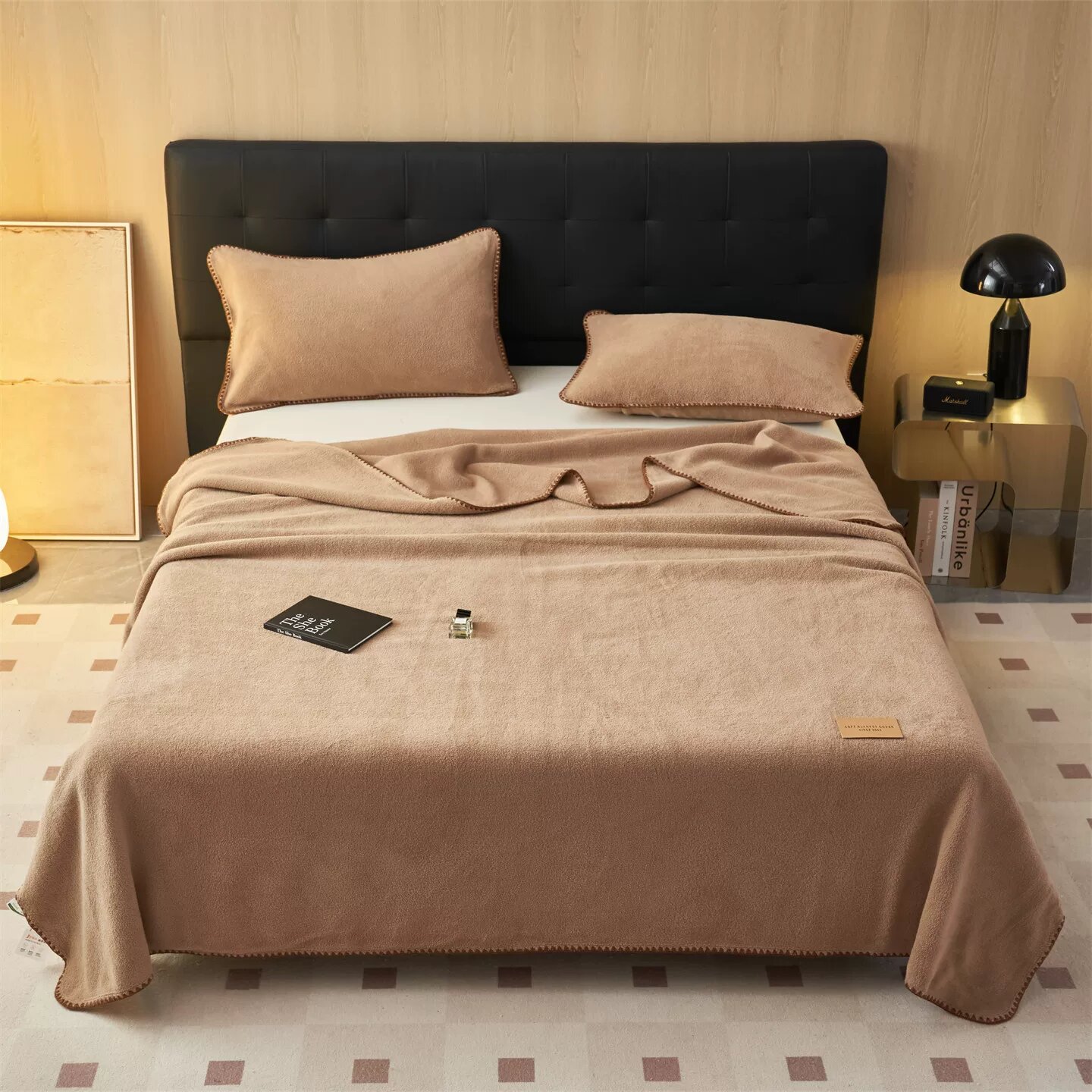 Плед из шерсти альпаки MUJI, небольшое одеяло для офиса, плед для дневного сна, накидка на диван, плед для