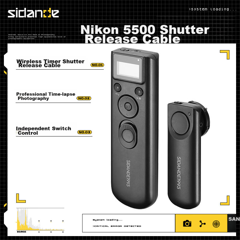 Sidande RST-5500N1 Беспроводной таймер для зеркальных фотоаппаратов Nikon с функцией стабилизации и задержки съемки