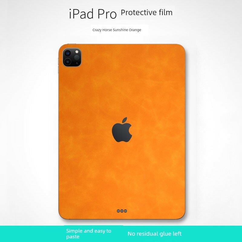 Подходит для задней пленки Apple iPad Pro 2024, наклейки mini7, кожаного материала, ткани air6, наклейки на рамку 13/