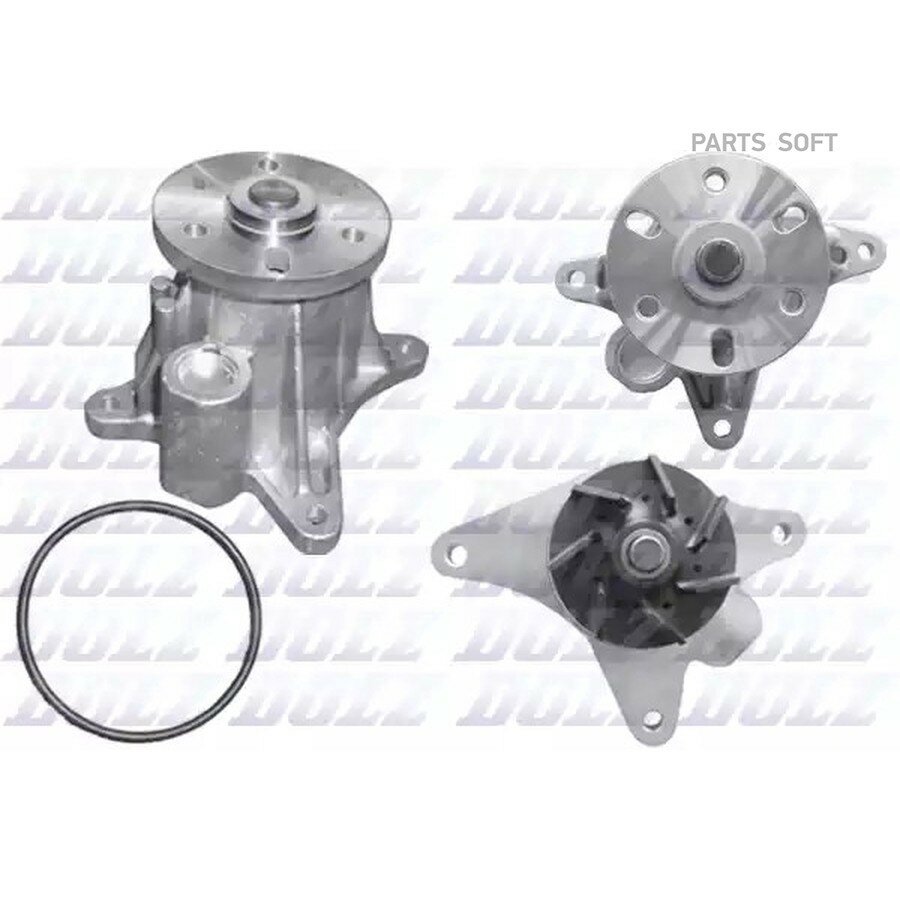 Помпа водяная пр-во Испания DOLZ C148 LR DISCOVERY 09-, RANGE ROVER SPORT 09-13,