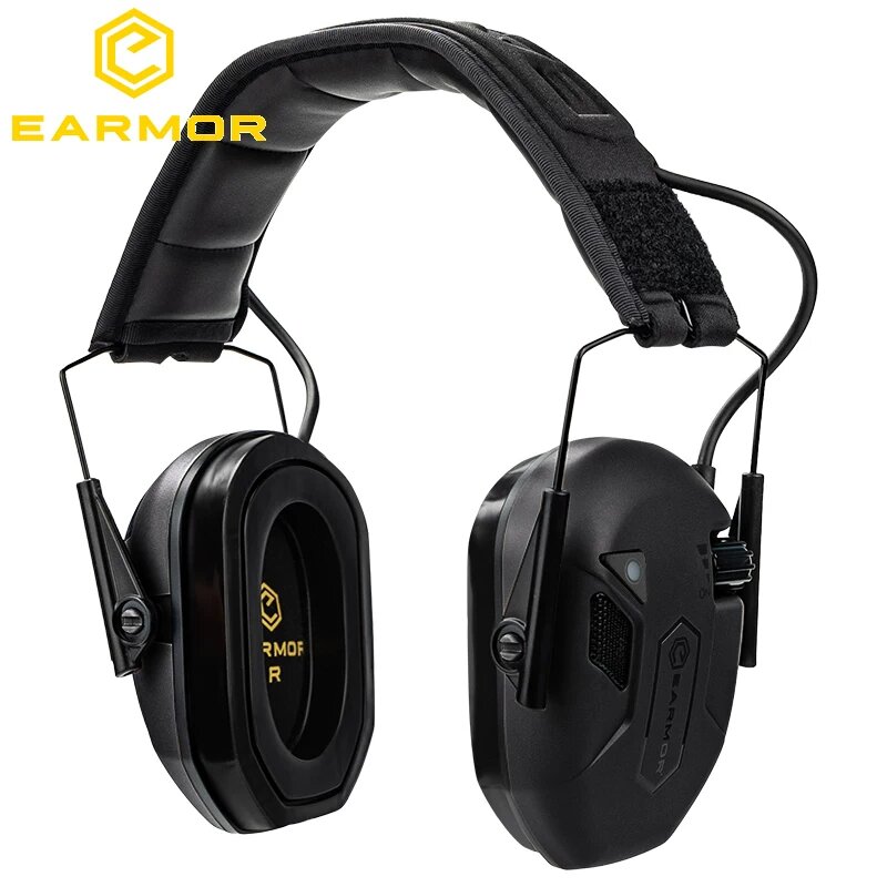 EARMOR M300T тактические шумоподавляющие Bluetooth наушники-вкладыши - тактический черный, готовые к стрельбе