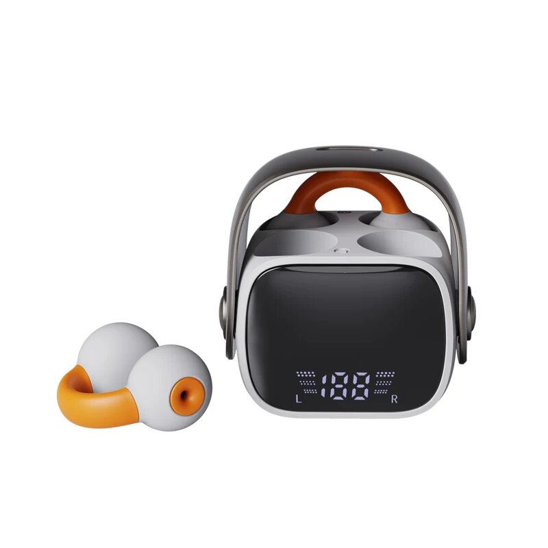 SHINECON QD6 Беспроводные наушники белого цвета — спортивные Bluetooth-наушники с увеличенным сроком работы