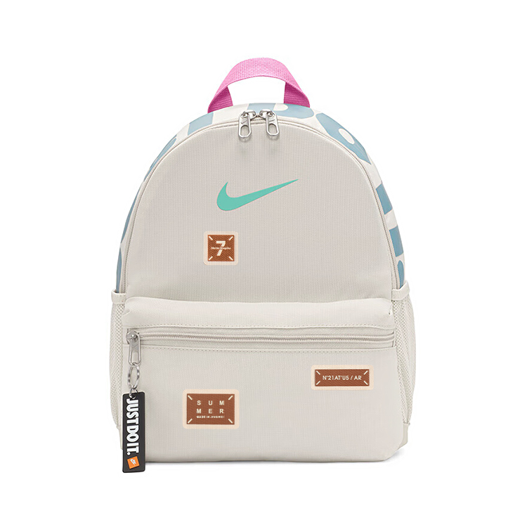 Рюкзак для детей Nike Bikio Amber Fabric Regular Kids' Gray White