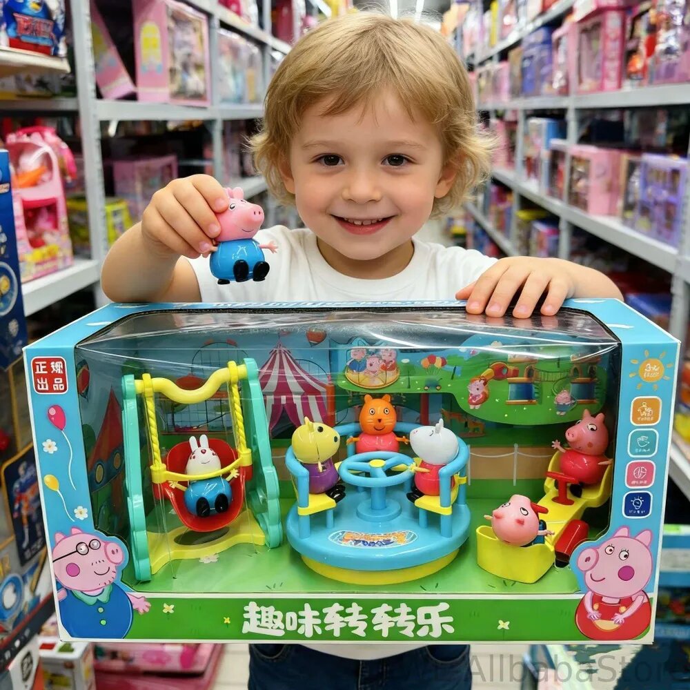 Игровой набор Дом Свинки Пеппы с каруселью и фигурками для детей 3+ от HASBRO (эксклюзив)