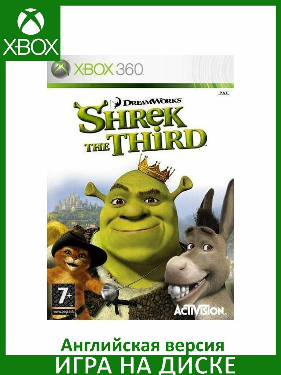 Игра Shrek The Third (Шрэк 3) Xbox 360 Диск Английская версия