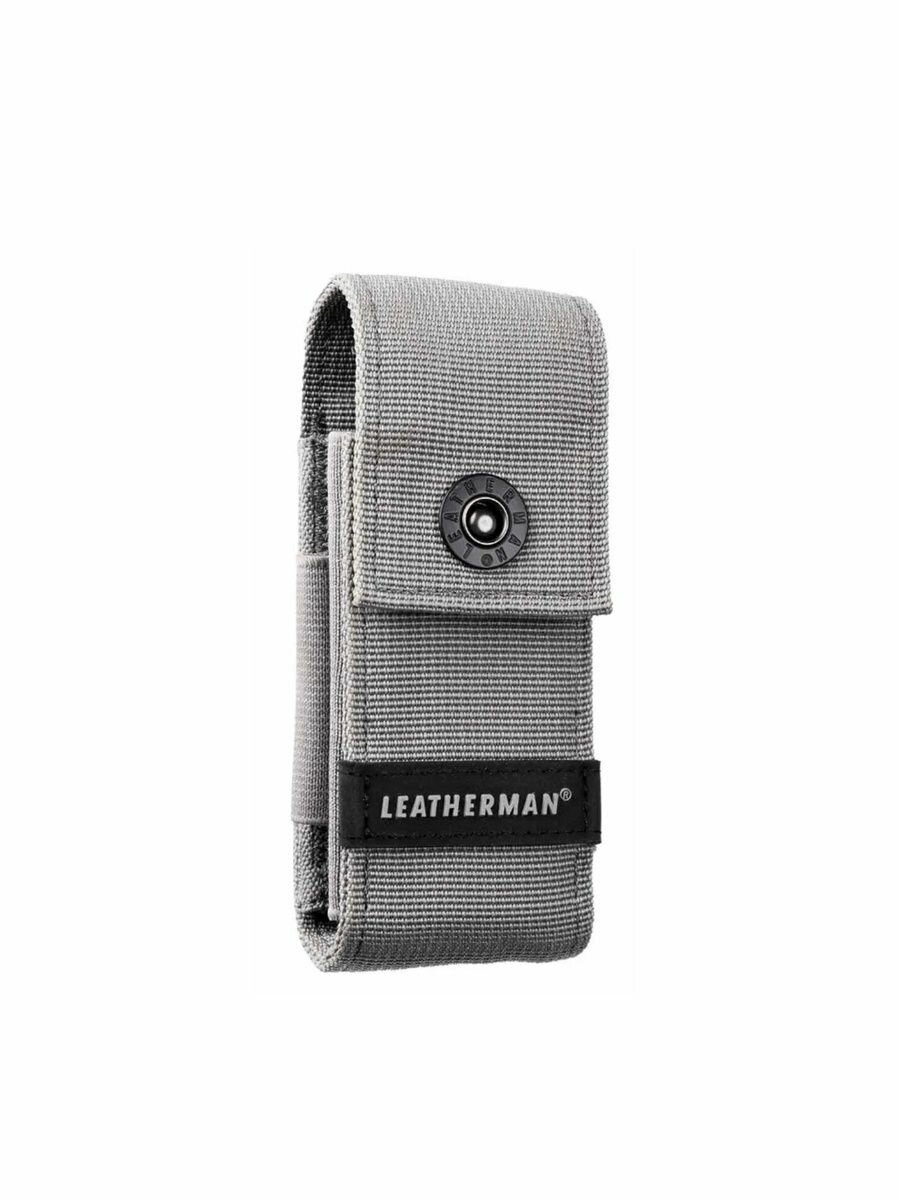 Leatherman sheath Gray w/Pockets 939919 чехол на кнопке L серый