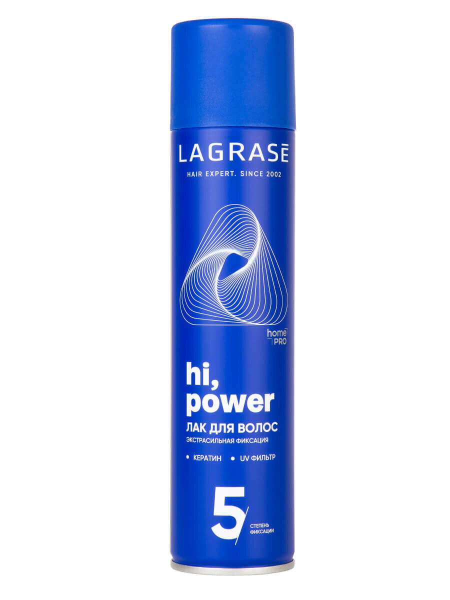 Лак для волос HI, POWER, 400 мл, LA GRASE