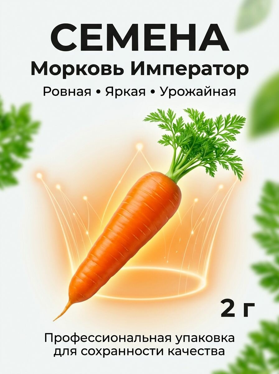Семена Морковь сорта Император
