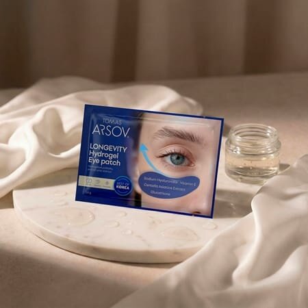 Патчи Tomas Arsov Longevity Hydrogel Eye patch, 3,6 г — фото 1