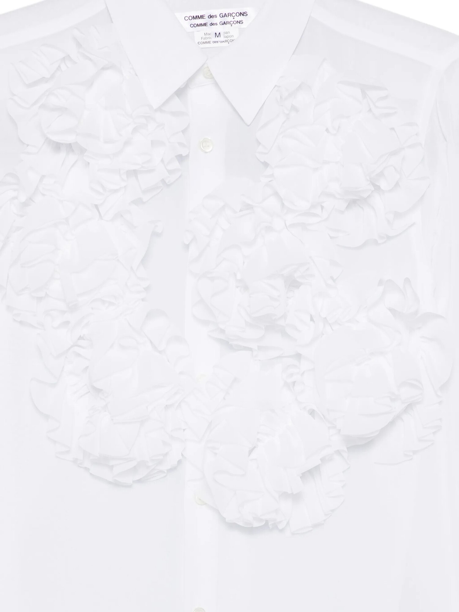 Рубашка COMME des GARCONS, размер L, white — фото 1