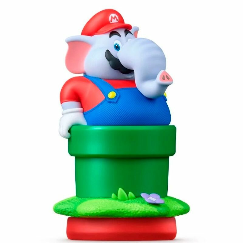 Amiibo. Фигурка Марио-слон / Elephant Mario (Super Mario Bros. Wonder Collection)