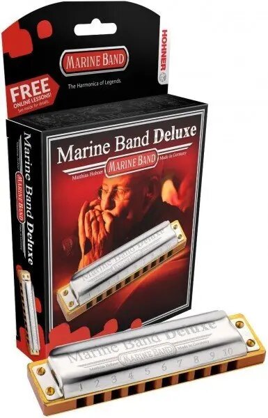 Губная гармоника HOHNER Marine Band Deluxe 2005/20 C M200501P