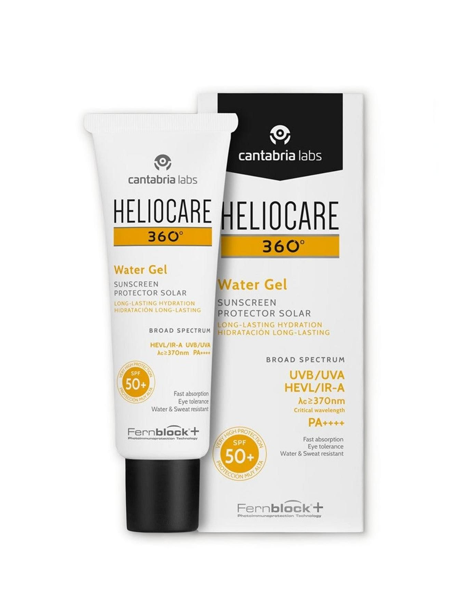 HELIOCARE 360 Water Gel Sunscreen SPF 50+ Солнцезащитный увлажняющий гель флюид 50мл