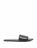 Босоножки Kiton Open-toe leather sandals, размер 40, black