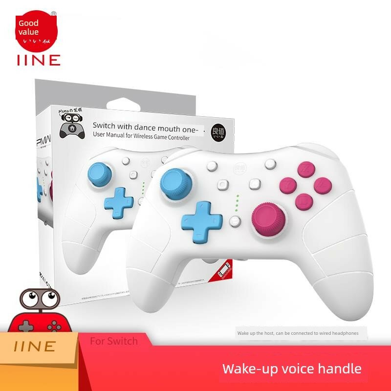 Хорошее ценность, оригинальный контроллер Switch2PRO NS OLED Bluetooth Lite, беспроводная вибрация, соматосенсорная