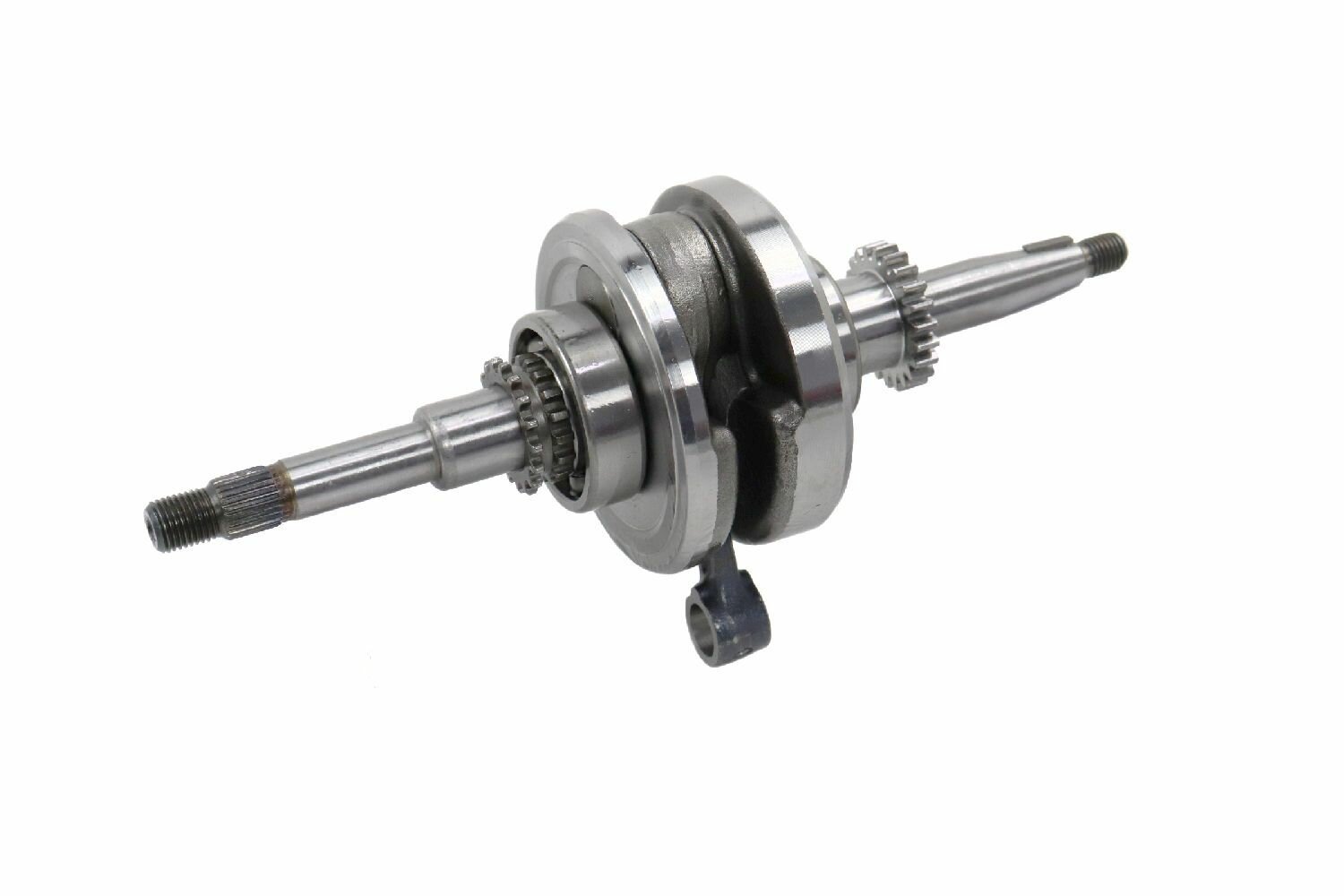 Коленвал 139QMB (GY6-50-80) (шестерня под маслонасос 22 зуба)