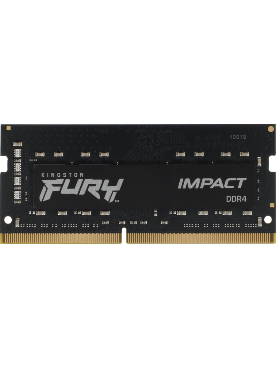Память DDR4 16GB 3200MHz Kingston KF432S20IB/16 Fury Impact RTL PC4-25600 CL20 SO-DIMM 260-pin 1.2В single rank RTL