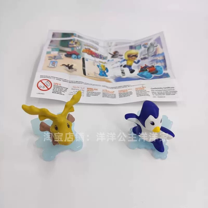 Яйцо Kinder Surprise 2022 с маленькими игрушками внутри, индийская версия для мальчиков Пингвин-олень, 1 комплект