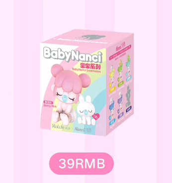 Оригинальная коллекционная фигурка Nanci Sitting Series Blind Box Babynanci: модная игрушка, милый подарок для девочек
