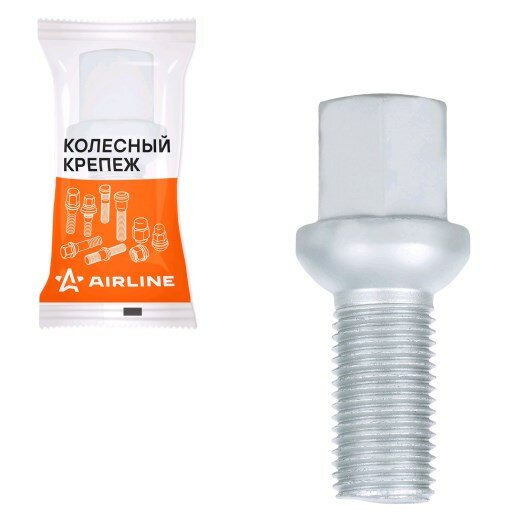 Болт колеса M14 x 1,5 сфера R13 L=53мм S=17мм VW, Skoda, Audi****