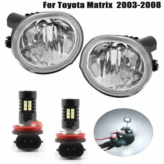 Фары автомобильные, Противотуманная фара, 2 шт, арт. Toyota Matrix Pontiac Vibe 2003-2008