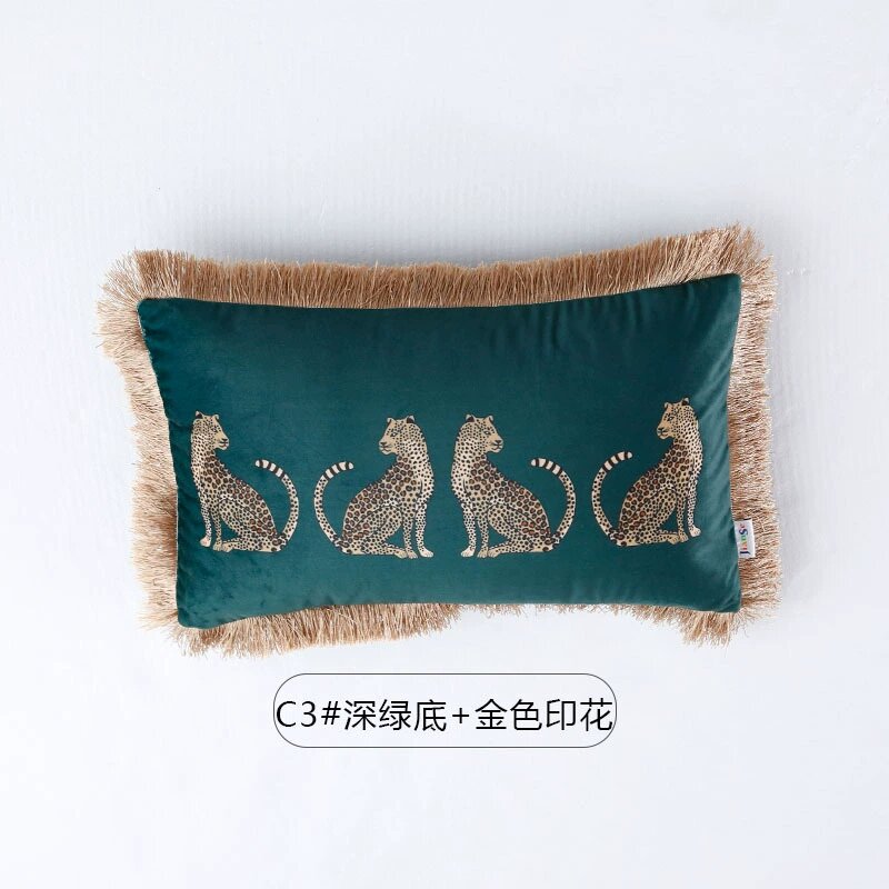Medicci Home декоративная наволочка леопардовый принт , 30x50cm(NO FILLING)