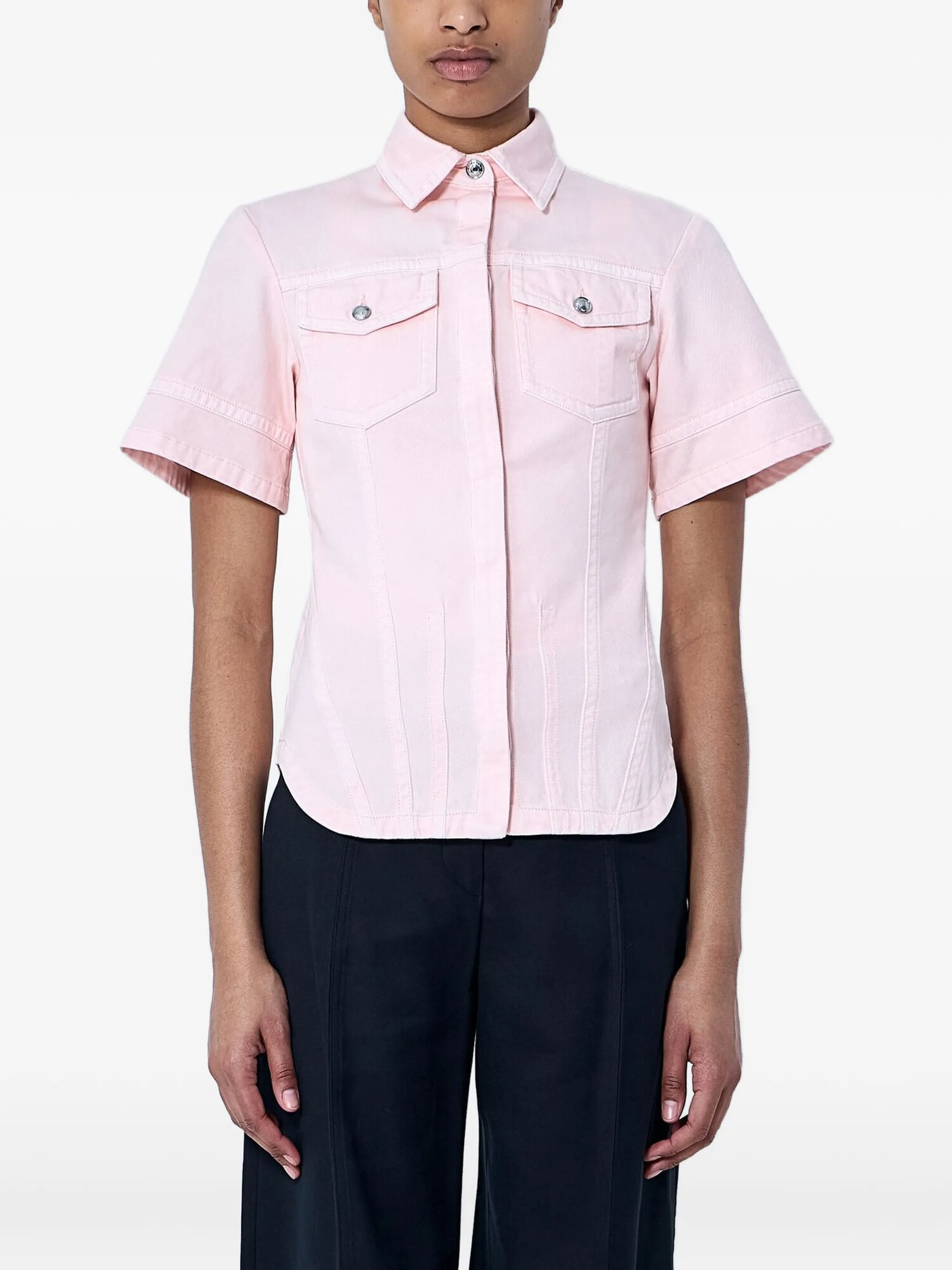 Рубашка Patch-pocket short-sleeve shirt