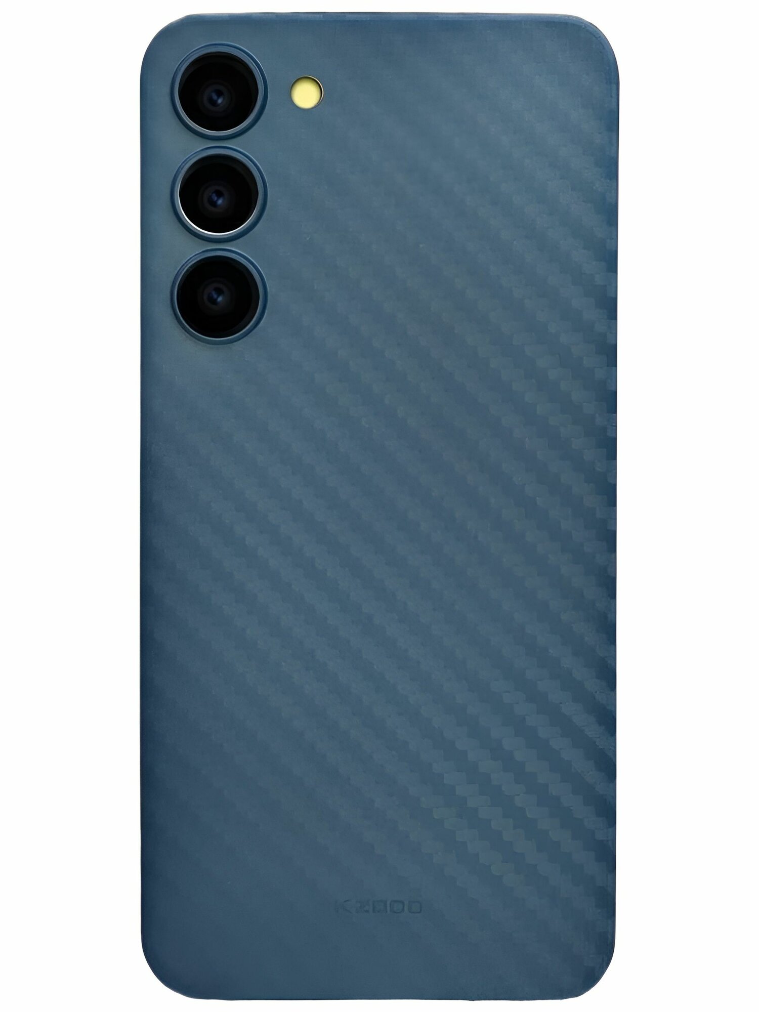 Чехол на Samsung Galaxy S22+, Air Carbon ультратонкий пластик, синий