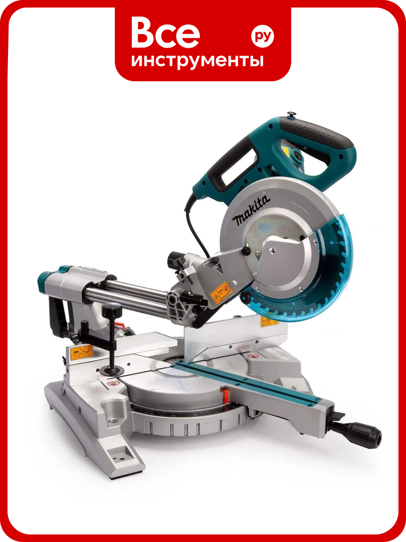 Торцовочная пила Makita LS1018LN, пластик, для распиливания заготовок из древесины